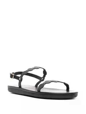 ANCIENT GREEK SANDALS Orion Leather Sandals - Black