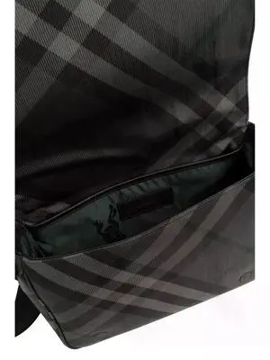Burberry Checked Tote Bag
