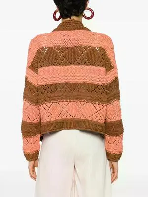 La DoubleJ Summer Knitted Cardigan - Brown