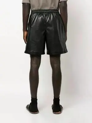 Nanushka Doxxi Vegan Leather Bermuda Shorts