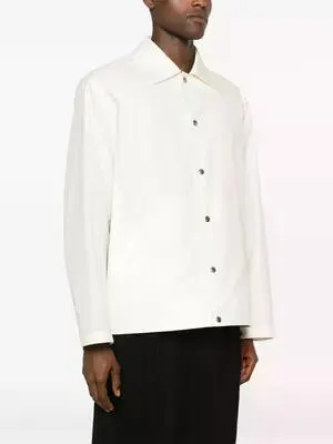 JIL SANDER Logo-print Jacket - Neutrals