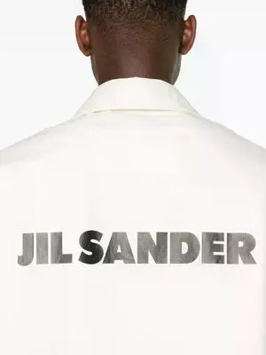 JIL SANDER Logo-print Jacket - Neutrals