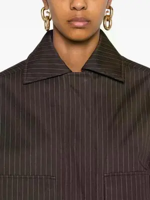 Remain Birger Christensen Pinstriped Bomber Jacket
