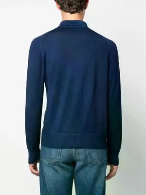 Etro Logo-embroidered Knitted Polo Shirt