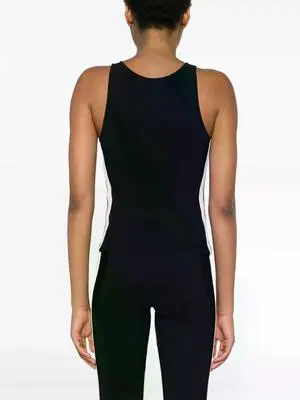 Palm Angels Logo-print Racerback Tank Top