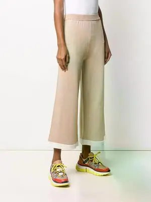 Moschino Cropped Wide Leg Trousers