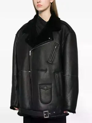 Rick Owens Calf Leather Jumbo Luke Stooges Jacket