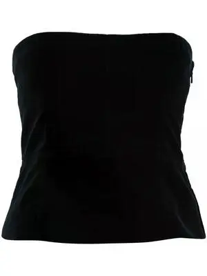 TOM FORD Cotton Velvet Corset - Blue