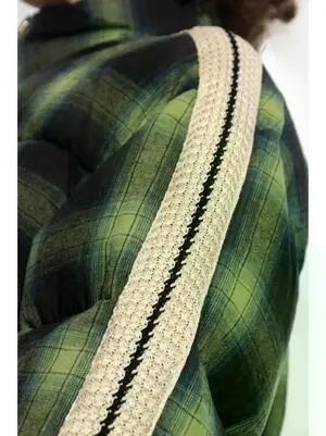 Palm Angels Checkered Puffer Jacket