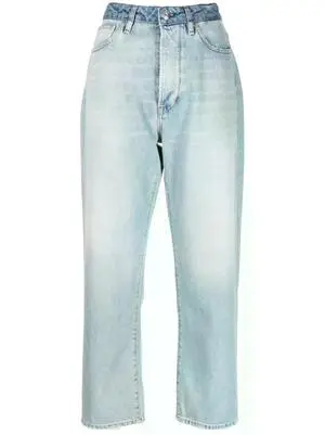 3x1 Whiskering Jeans For Women