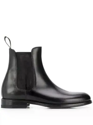 SCAROSSO Elena Chelsea Boots - Black