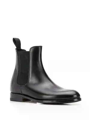 SCAROSSO Elena Chelsea Boots - Black