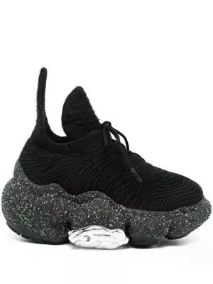 GROUNDS Moopie Breed Sprinkle Sneakers - Black