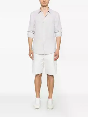 J. Lindeberg Linen Mélange Shirt - Neutrals