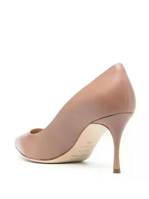 SERGIO ROSSI Godiva 75mm Pointed Toe Pumps