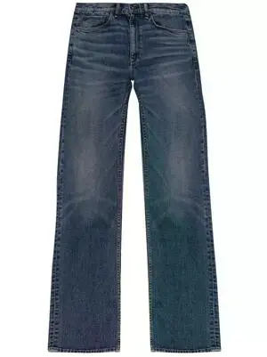 Rag & Bone Jared Mid-rise Wide Leg Jeans