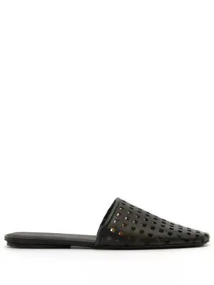 Marsèll Perforated Mules - Black