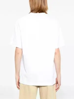 Jacquemus Le T-shirt Gros Grain Top - White