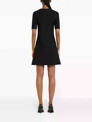 COURREGES A-line Mini Dress - Black