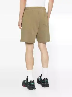 FLANEUR Logo Detail Cotton Shorts