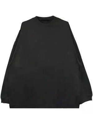 Fear Of God Logo-embroidered Long-sleeve T-shirt - Black
