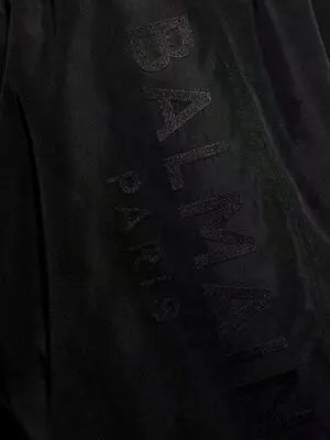 Balmain Logo-appliqué Swim Shorts