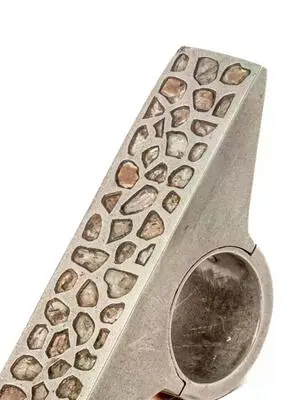 PARTS OF FOUR Sterling And Diamond Ring