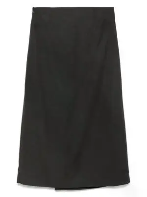 JW Anderson Logo-strap Midi Skirt