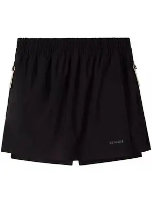 Sunnei Elastic Mini Skort - Black