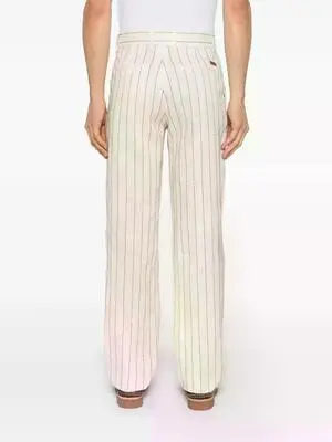 Drole De Monsieur Striped Tailored Trousers