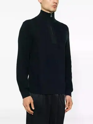 J. Lindeberg Alex Half-zip Sweater - Blue