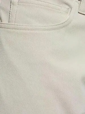 Theory Tapered Trousers With Button Fly - Neutrals