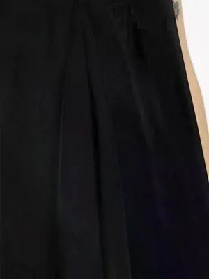 Sportmax Acline Maxi Dress With Deep V-neckline And Draped Asymmetric Hem