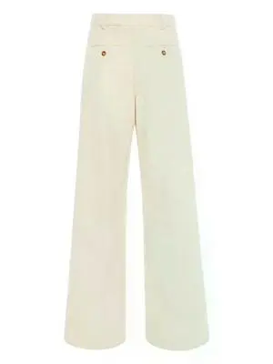La DoubleJ La Comasca Jacquard Wide-leg Trousers