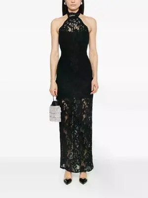 MANURI Cherie Lace Overlay Dress