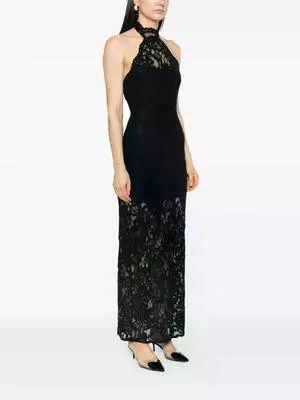 MANURI Cherie Lace Overlay Dress