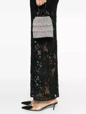 MANURI Cherie Lace Overlay Dress