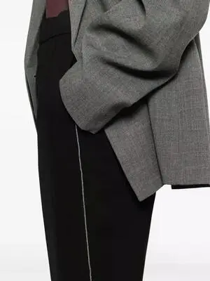 Peserico Crepe Tailored Trousers With Side Detail