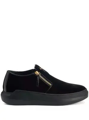 GIUSEPPE ZANOTTI Conley Zip Chunky Sneakers - Black