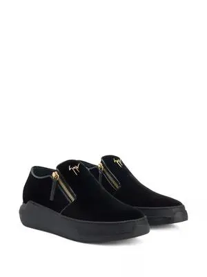 GIUSEPPE ZANOTTI Conley Zip Chunky Sneakers - Black
