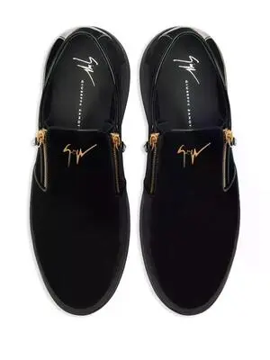 GIUSEPPE ZANOTTI Conley Zip Chunky Sneakers - Black