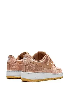Nike Clot X Force 1 Low "rose Gold Silk" Sneakers
