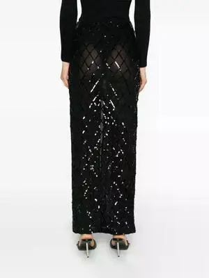 P.a.r.o.s.h Embellished Maxi Skirt