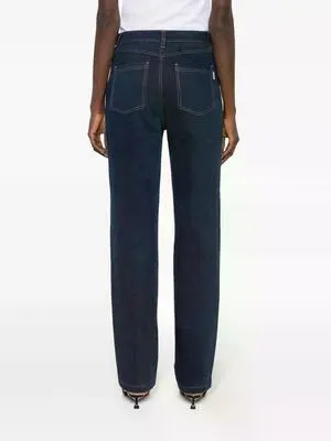 ROTATE BY BIRGER CHRISTENSEN Straight-leg Denim Jeans