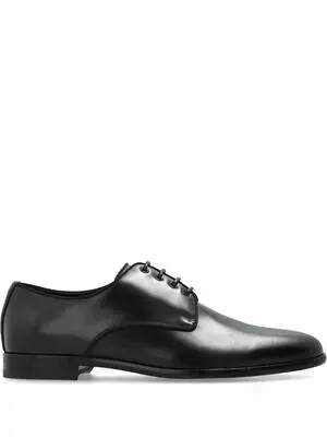 Dolce & Gabbana Leather Oxford Shoes - Black