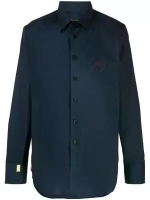 BILLIONAIRE Embroidered-motif Long-sleeve Shirt