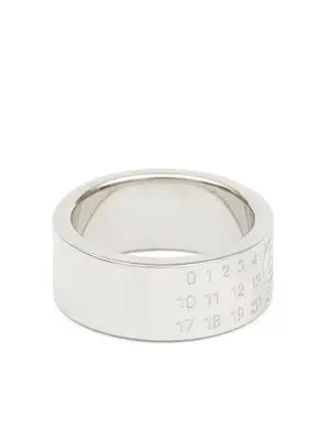 MAISON MARGIELA Numeric Engraved Polished Ring