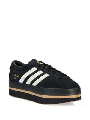 Adidas Gazelle Stack Platform Sneakers - Black