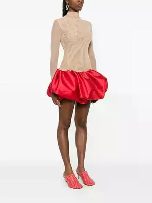 ATU BODY COUTURE Puffball Dress - Neutrals