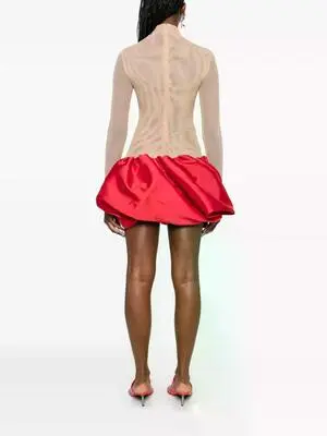 ATU BODY COUTURE Puffball Dress - Neutrals